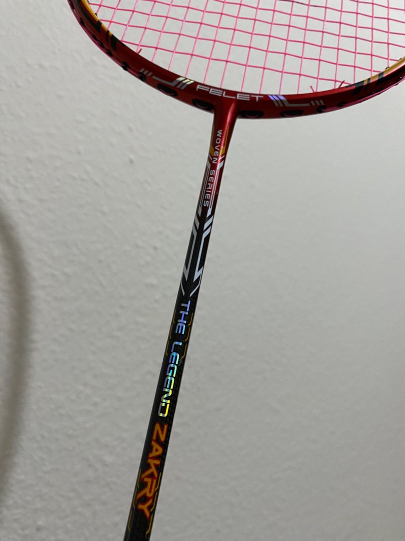 Felet Woven Legend Zakry badminton racket (3u), Sports Equipment ...