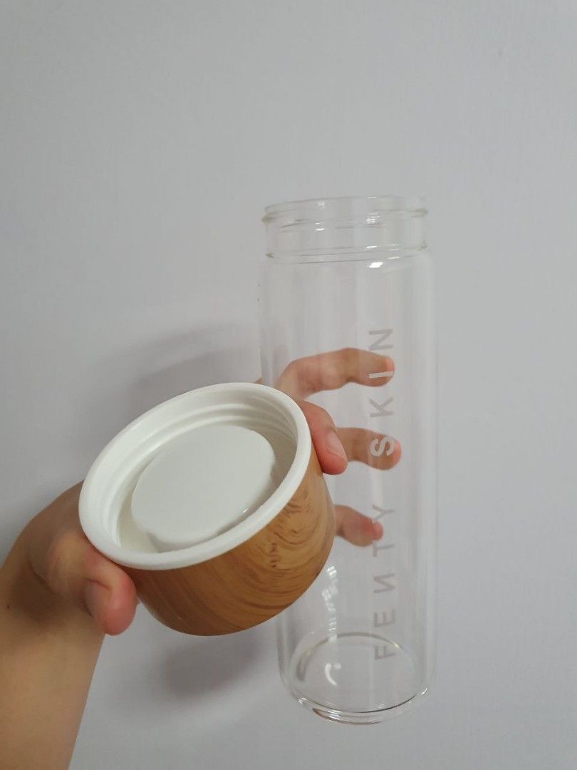 Fenty skin glass water tumbler 500ml mongabong, Furniture & Home Living ...