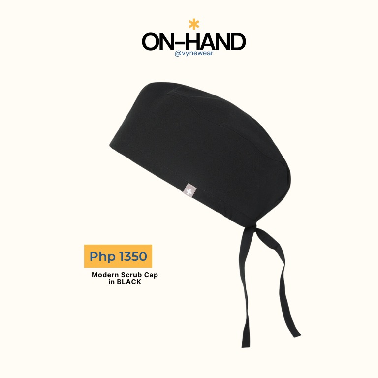 FIGS Modern Scrub Cap in Black, Men's Fashion, Activewear on Carousell