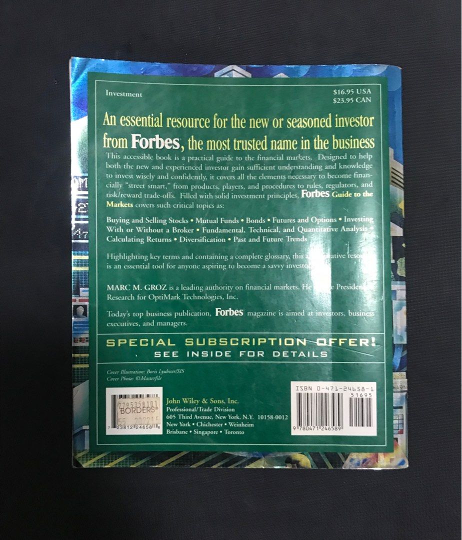 Forbes Guide to the Markets, Hobbies & Toys, Books & Magazines, Fiction ...