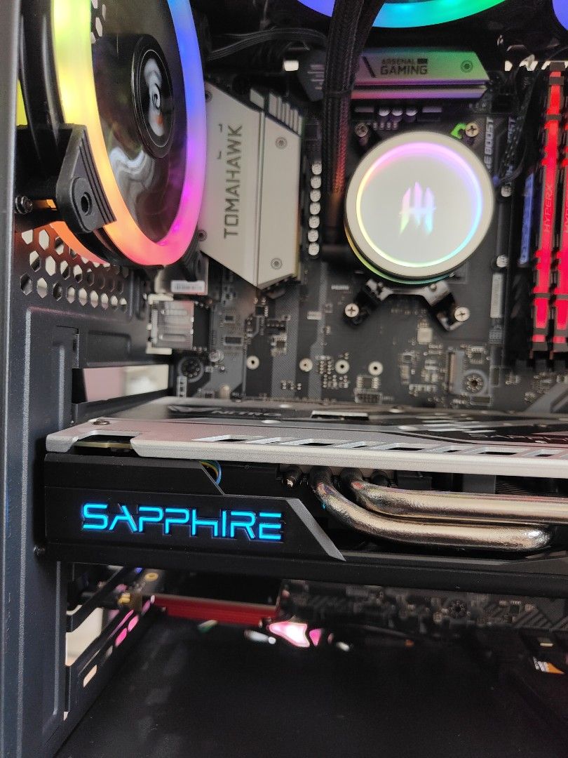 Gaming DIY Desktop, 32gb RGB ram, Tomahawk B450, AMD Ryzen 5 2600 ...