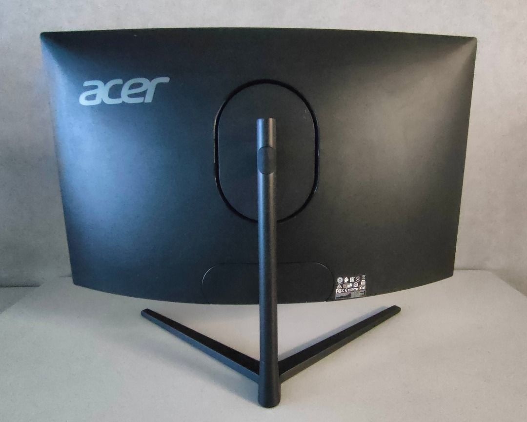 24 inch Gaming Monitor, 165/144Hz, 1ms, HDR, FHD, Curved, ACER Nitro ...