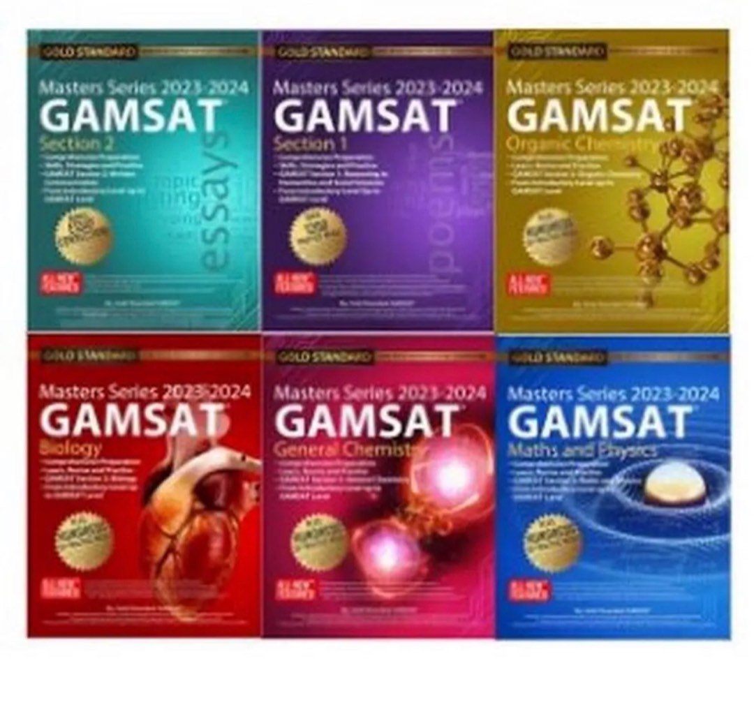 GAMSAT gold standard 2023-24 textbooks, Hobbies & Toys, Books ...