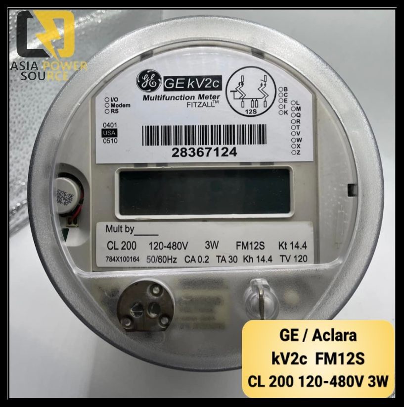 GE and Aclara brand Electric Meter (KV2C), Commercial & Industrial ...