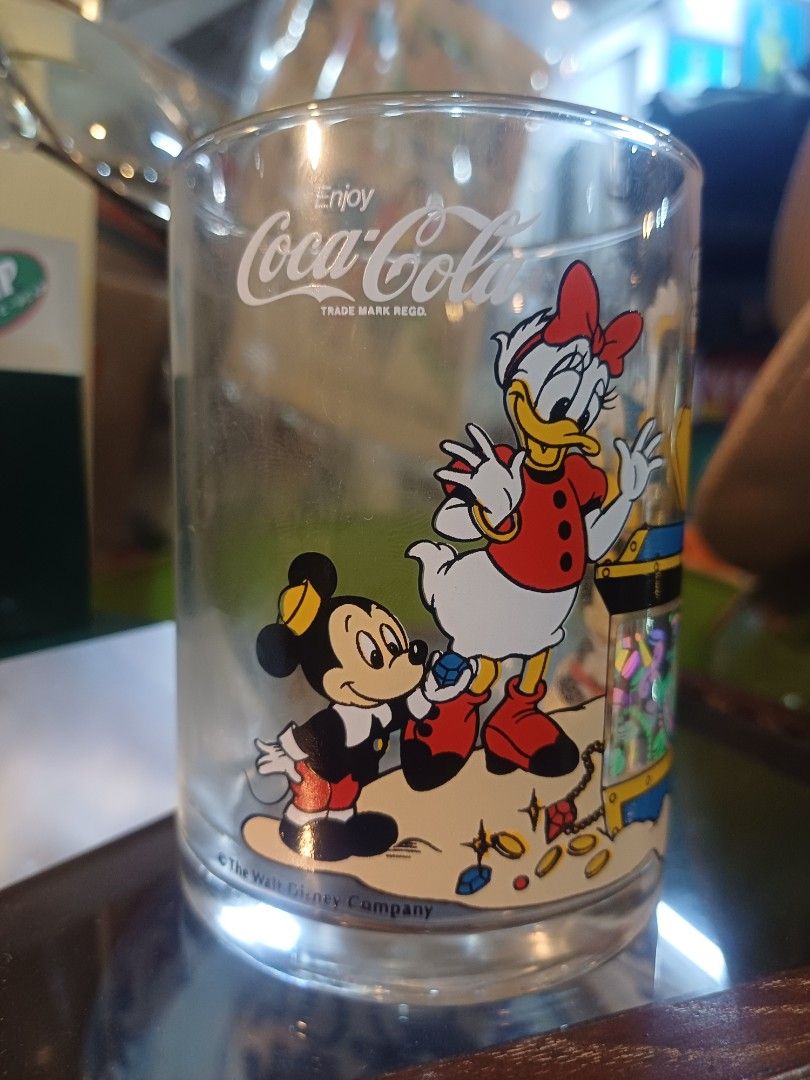 Gelas Coke x Mickey Mouse, Hobbies & Toys, Collectibles & Memorabilia ...