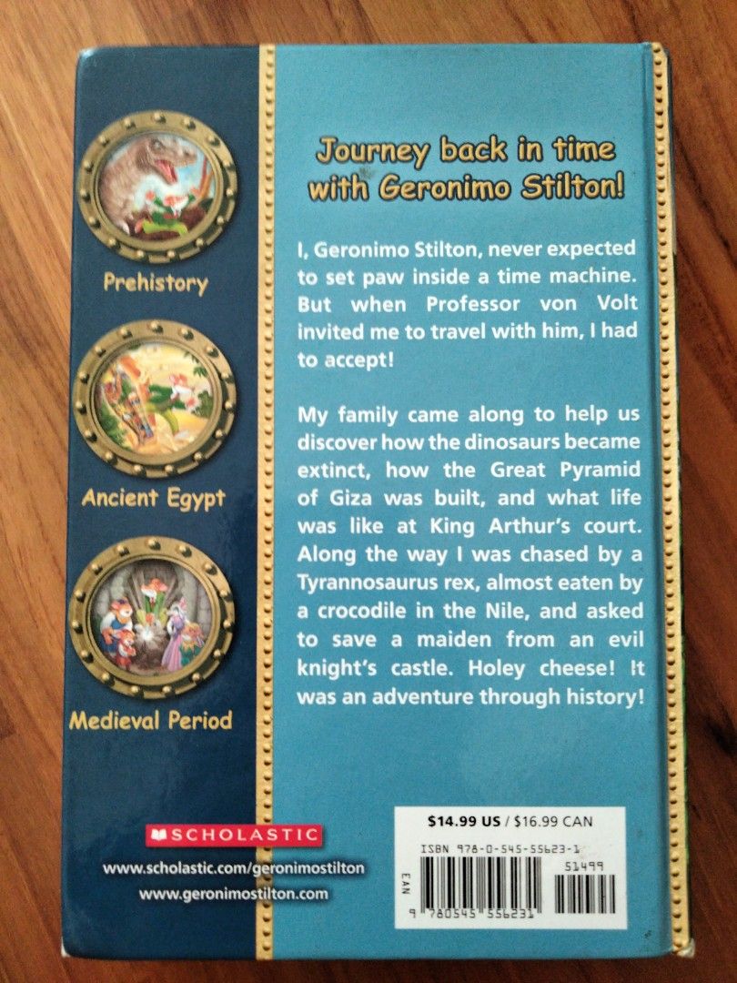 Geronimo Stilton - The journey through time, Hobbies & Toys, Books ...
