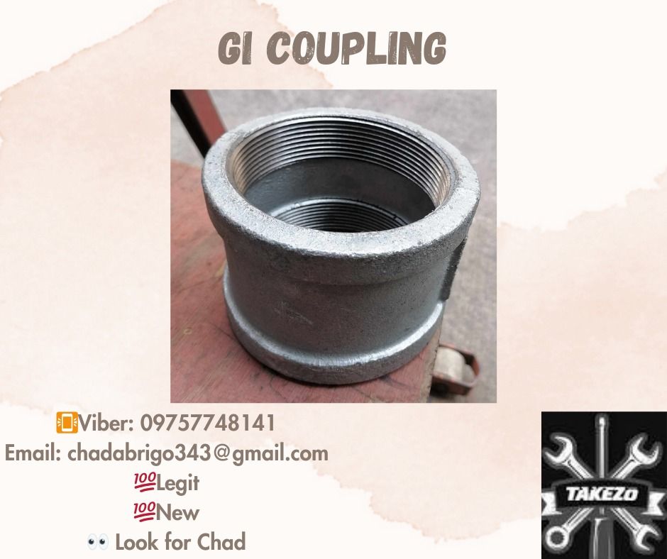 GI COUPLING, Commercial & Industrial, Construction Tools & Equipment on ...