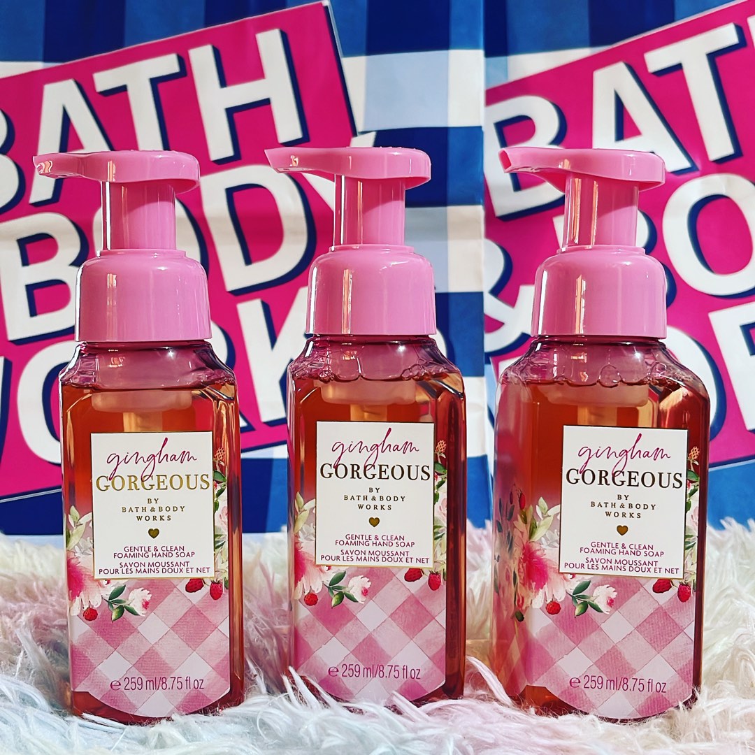 Gingham Gorgeous foaming hand soap - Bath and Body Works, Beauty ...