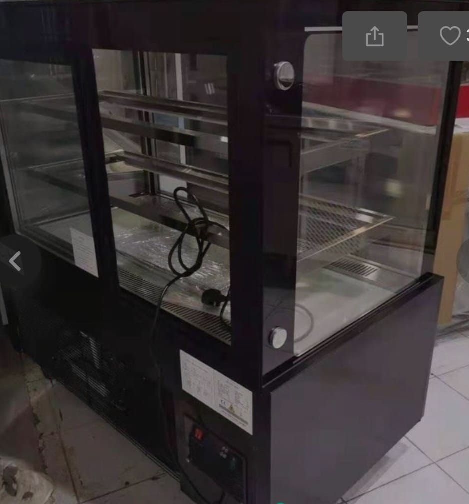 Glass top chiller showcase, TV & Home Appliances, Kitchen Appliances ...