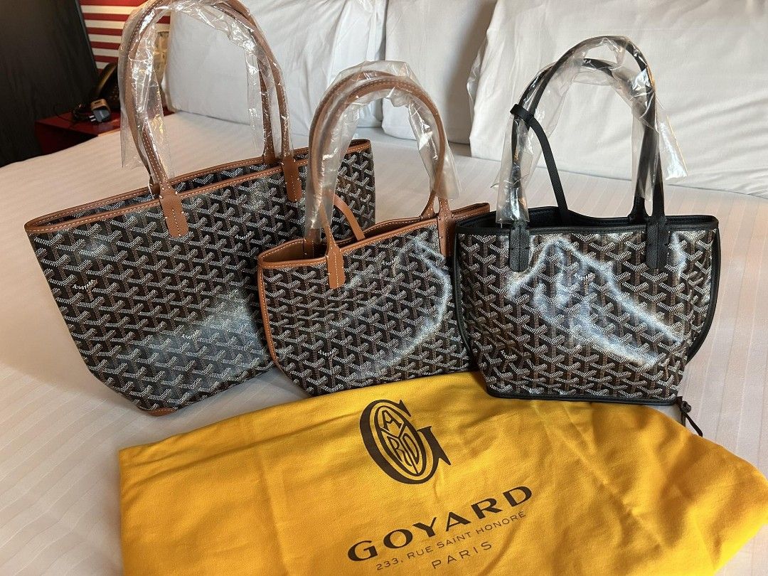GOYARD Mini Anjou, Luxury, Bags & Wallets on Carousell