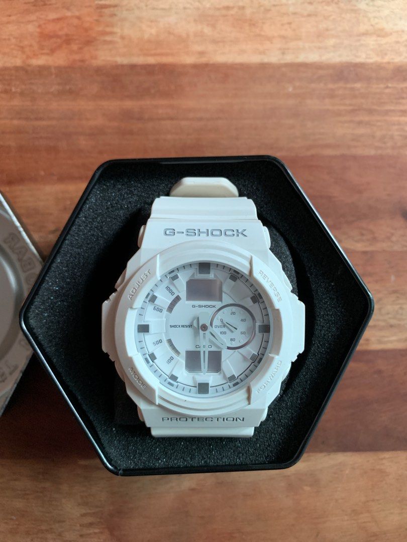 GSHOCK White Wrist Watch, Men's Fashion, Watches & Accessories, Watches ...