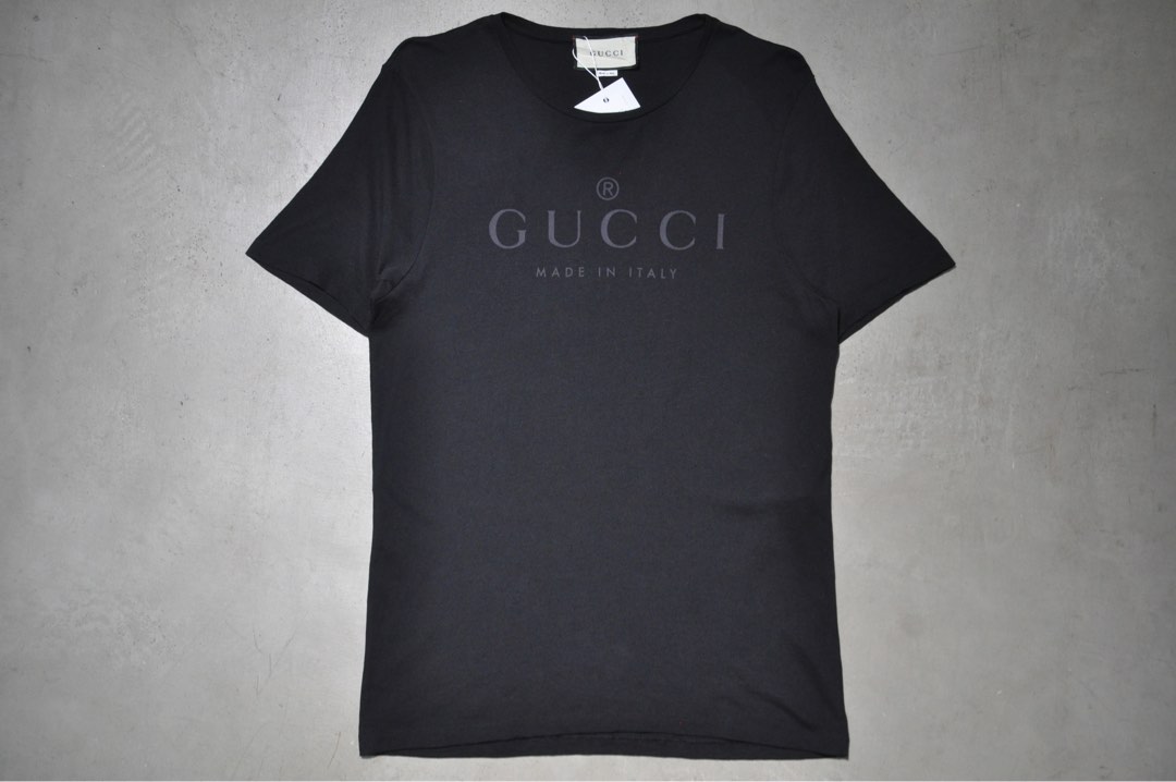 Gucci - Classic Logo Tee, Men's Fashion, Tops & Sets, Tshirts & Polo ...