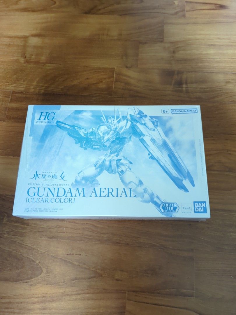 Gundam aerial clear color, Hobbies & Toys, Toys & Games on Carousell