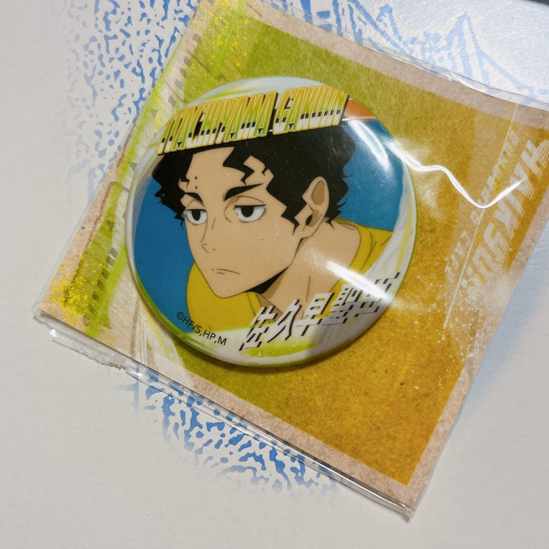 Haikyuu badges kiyoomi sakusa Osamu Miya, Hobbies & Toys, Memorabilia ...