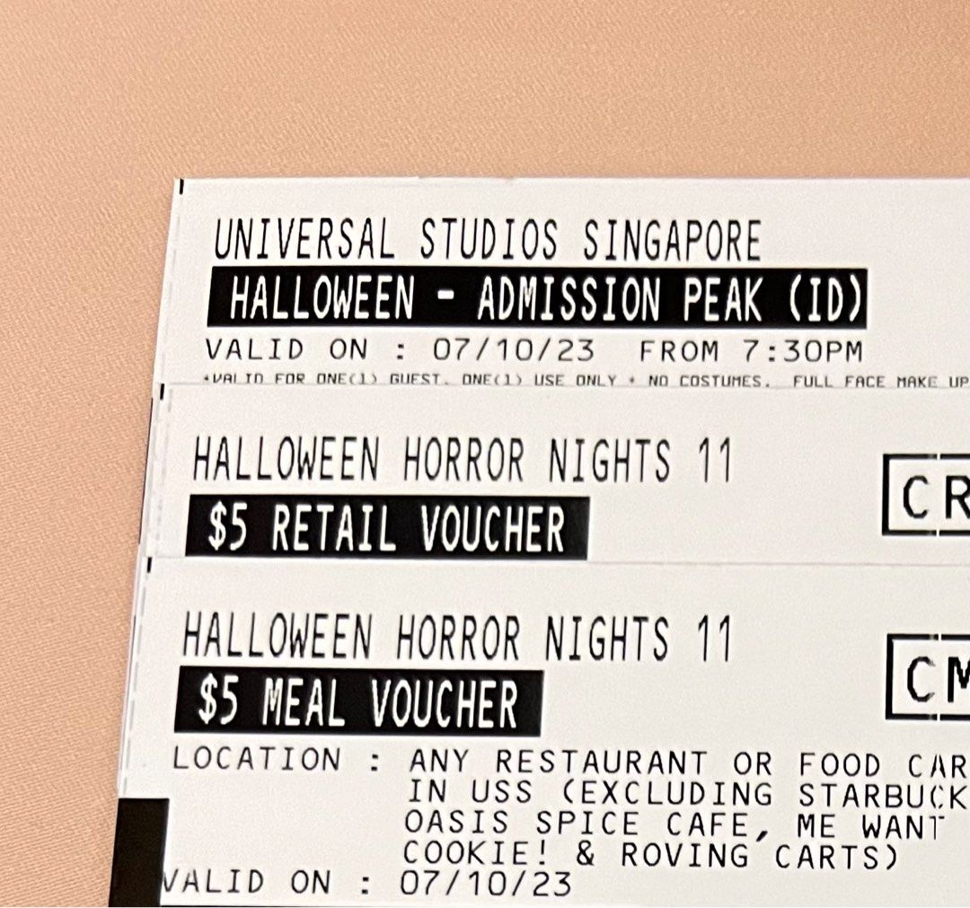Oct 7 Halloween Horror Nights 11 Universal Studio Singapore USS ...