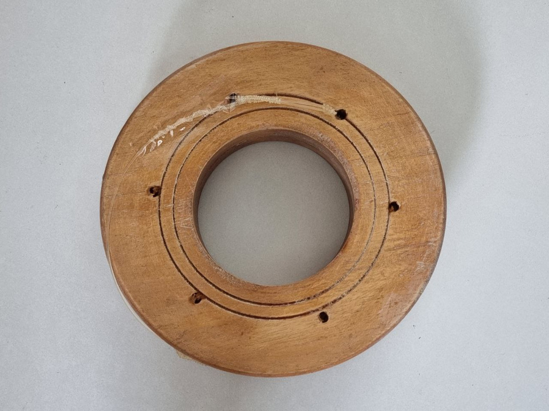 Handline - Wooden Fishing Reel, Sports Equipment, Fishing on Carousell