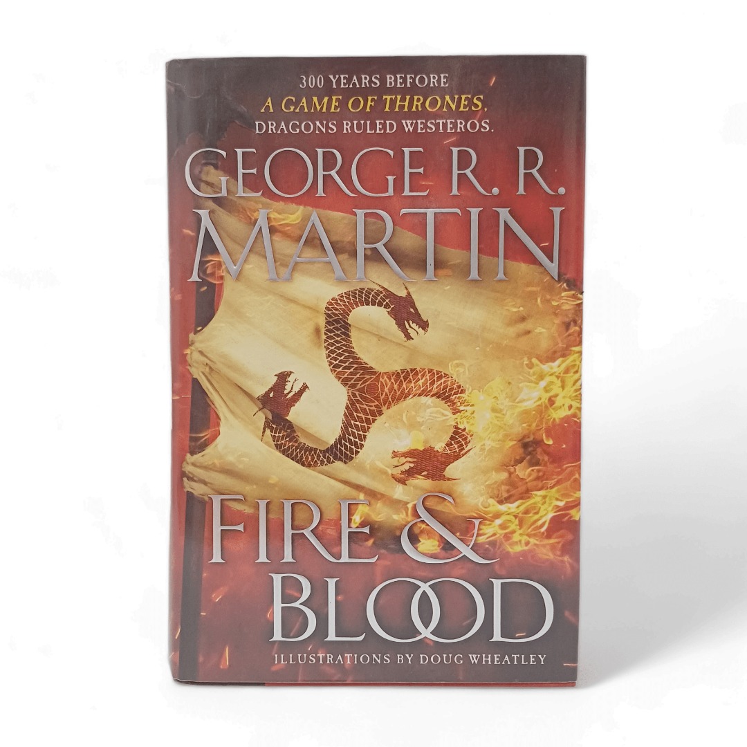 (Hardcover) Fire & Blood by George R.R. Martin First Edition First ...