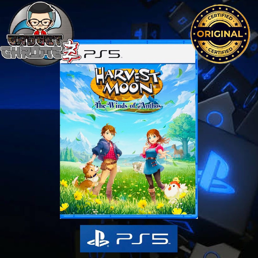 Harvest Moon The Winds Of Anthos | PS5 Game | BRANDNEW, Video Gaming, Video Games, PlayStation ...