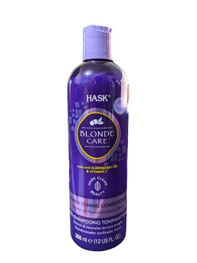 Hask Blonde Care Color Protection & Moisturizing Sulfate-Free Purple ...