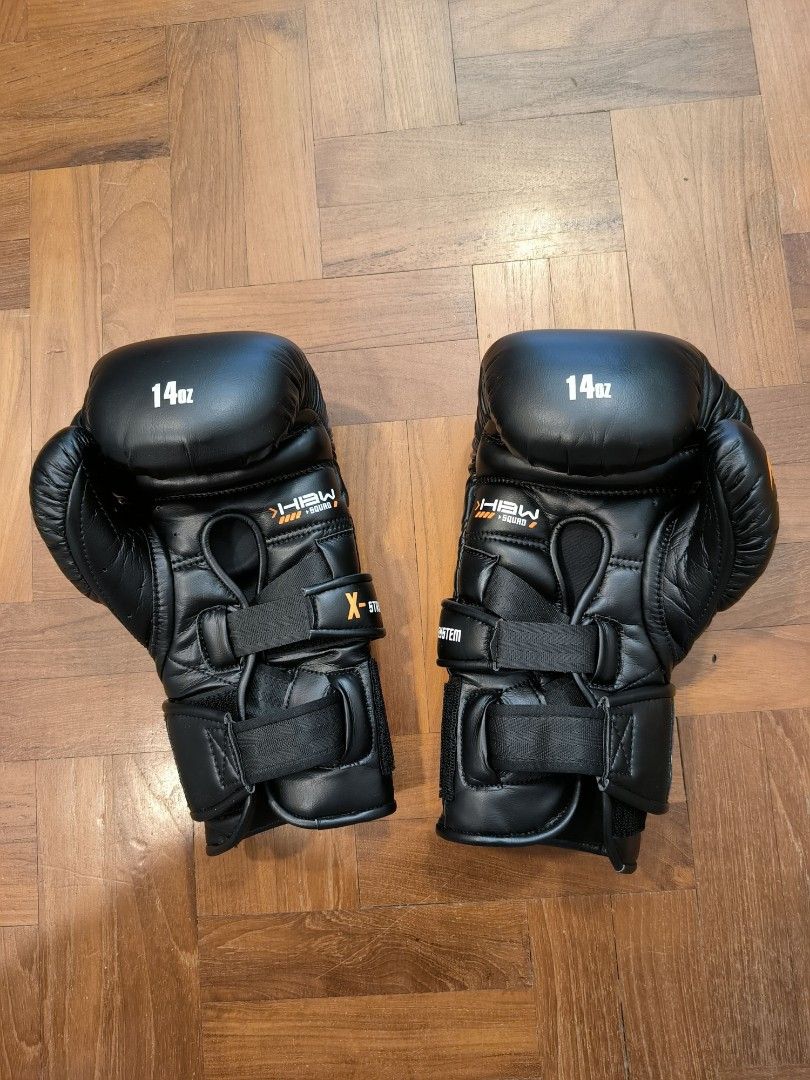 HBW Iron Fist Boxing Gloves, 14 oz, Sports Equipment, Other Sports ...