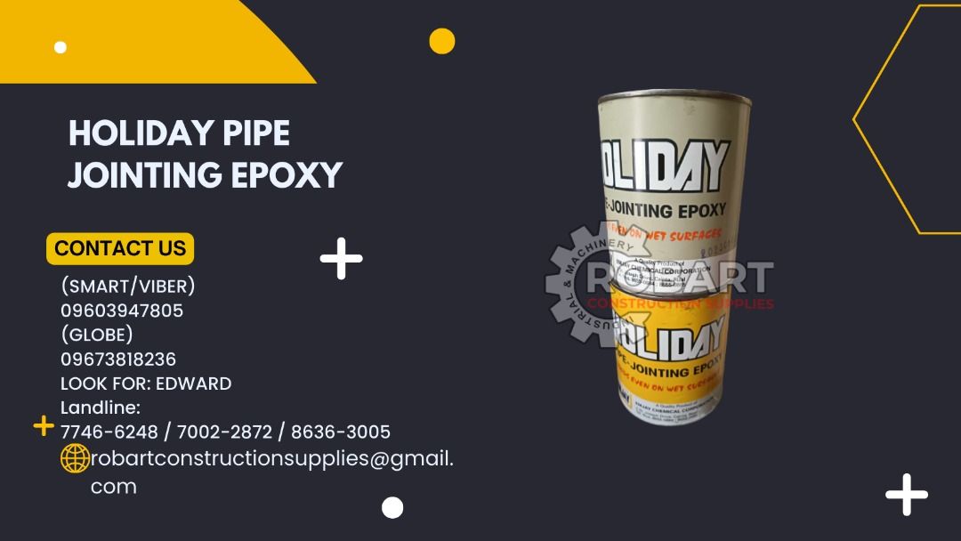 HOLIDAY PIPE JOINTING EPOXY, Commercial & Industrial, Construction ...
