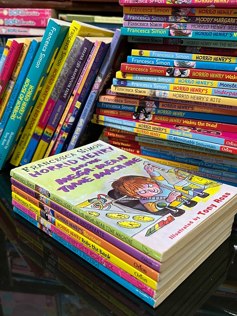 Horrid Henry Books Set, Hobbies & Toys, Books & Magazines, Children's ...