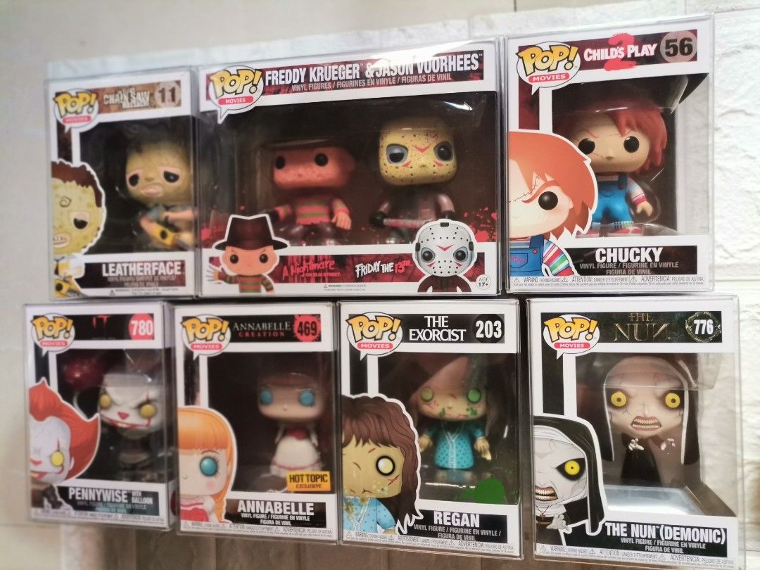 Horror Movies Funko Pop, Hobbies & Toys, Toys & Games on Carousell