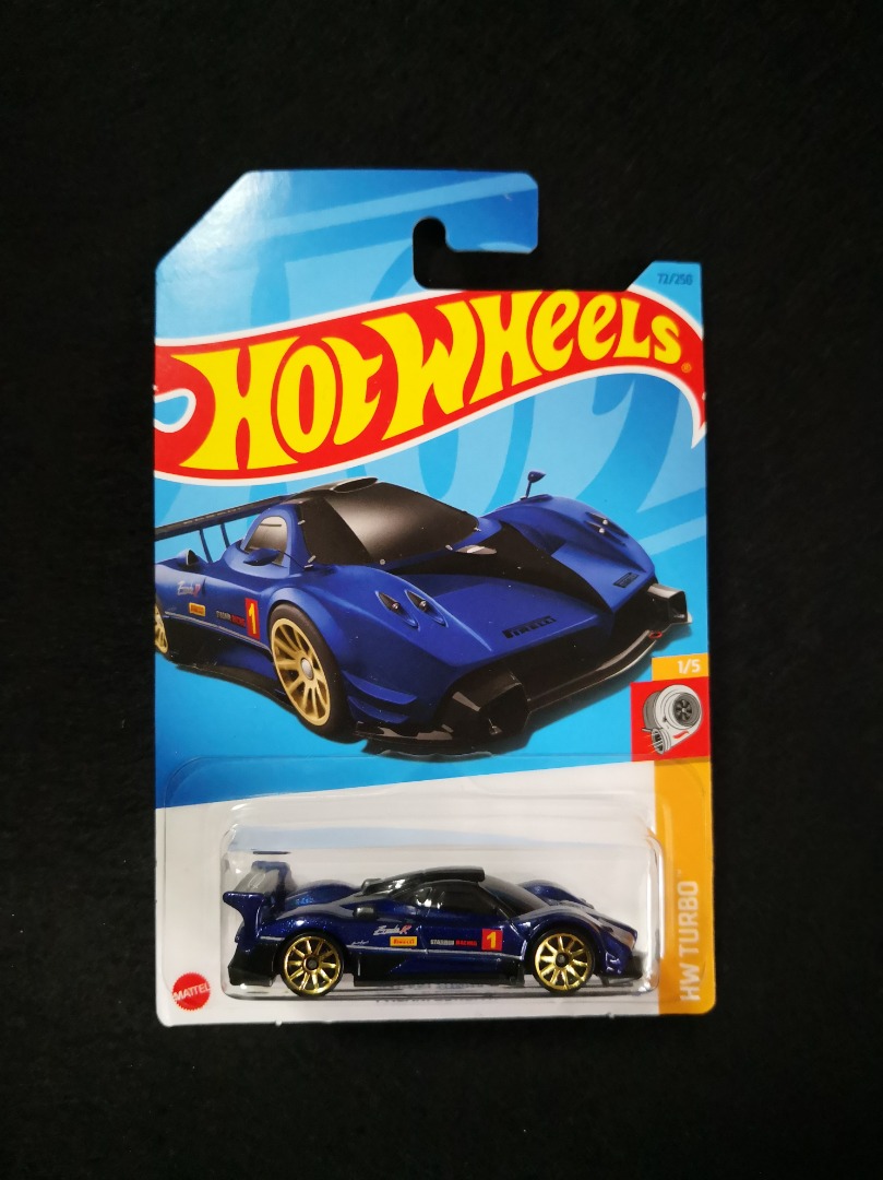 Hot Wheels Pagani Zonda R Blue, Hobbies & Toys, Toys & Games on Carousell