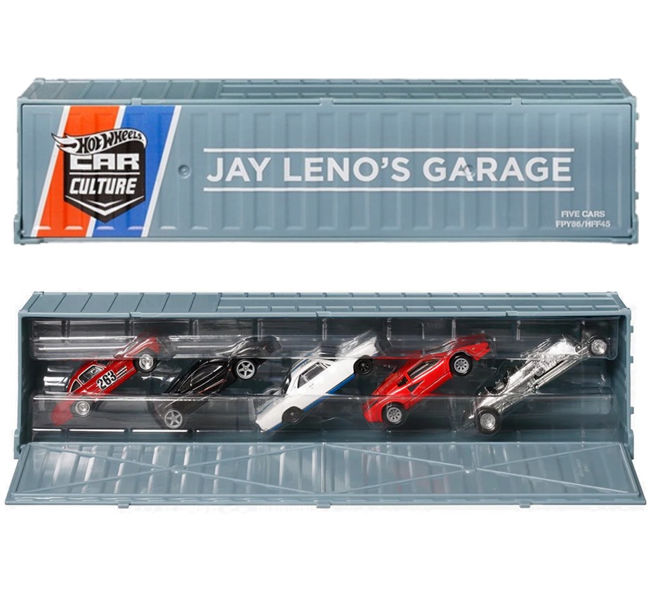 (ON-HAND) Hot Wheels Premium 1/64 scale Car Culture JAY LENO'S GARAGE ...