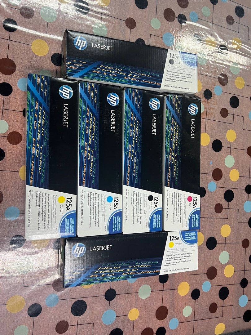 Semua yang Ada Pada Gambar HP 125A Original LaserJet Toner Cartridge ...