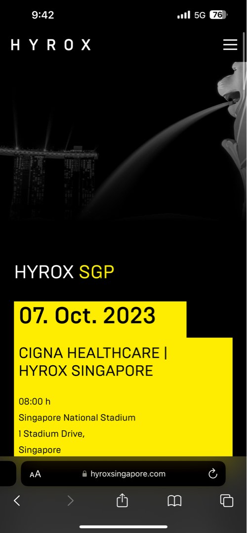 Hyrox Men Double, Tickets & Vouchers, Event Tickets on Carousell