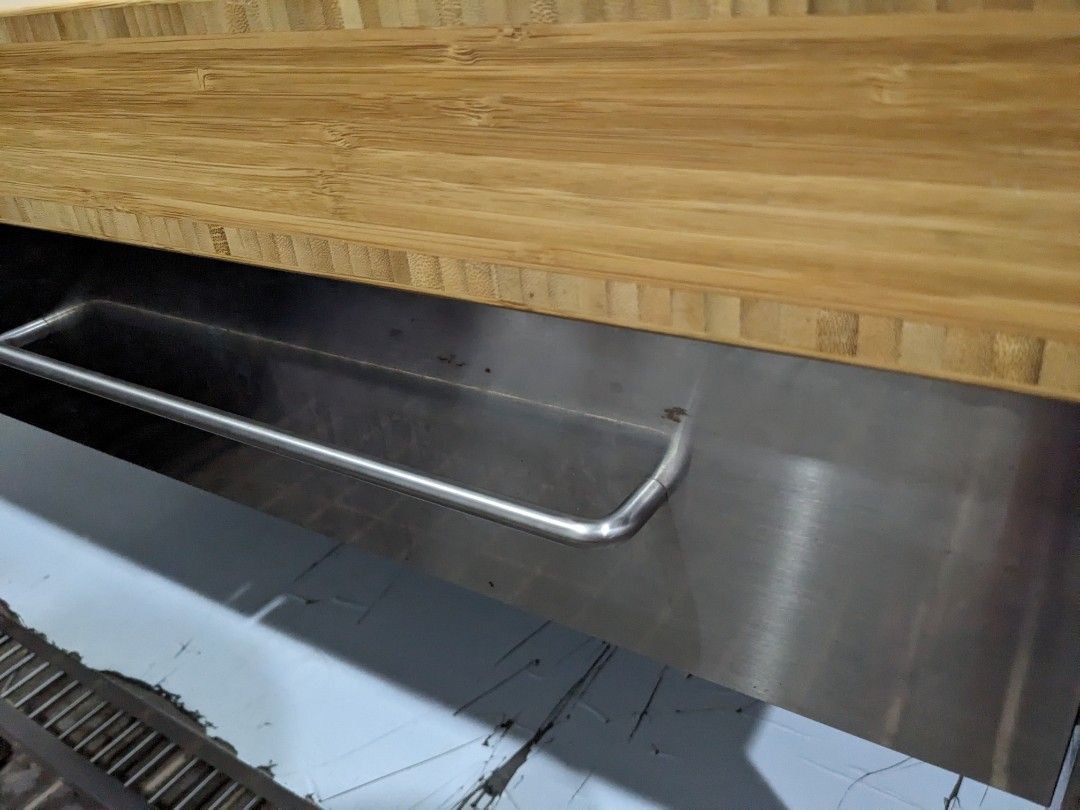 IKEA RIMFORSA Stainless Steel Bamboo Work Bench, Furniture & Home ...