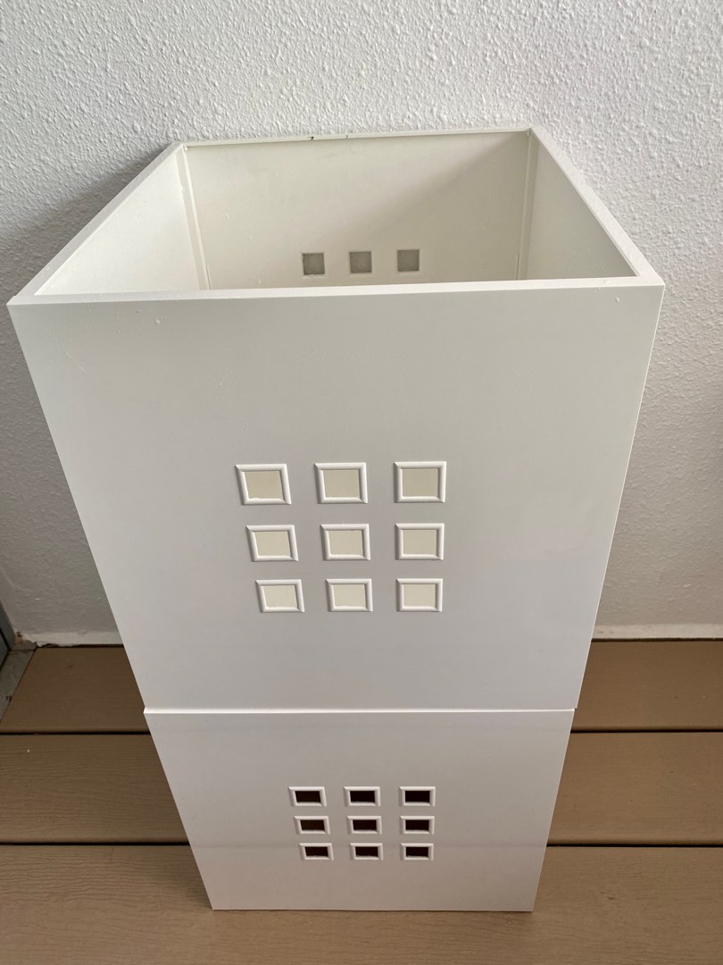 IKEA Storage Box x 2, Furniture & Home Living, Home Improvement ...