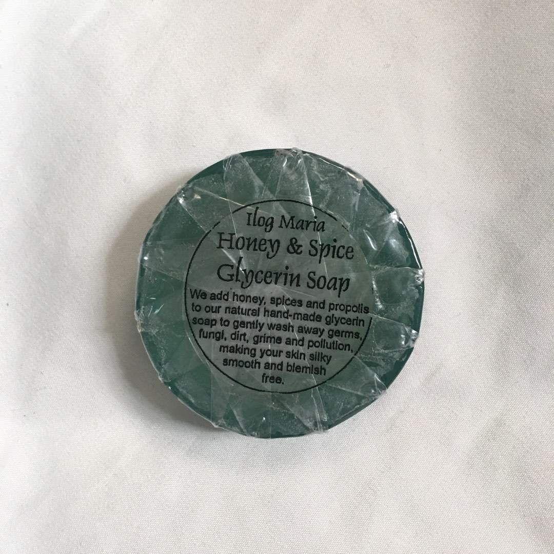 ILOG MARIA Honey and Spice Glycerin Soap, Beauty & Personal Care, Face ...