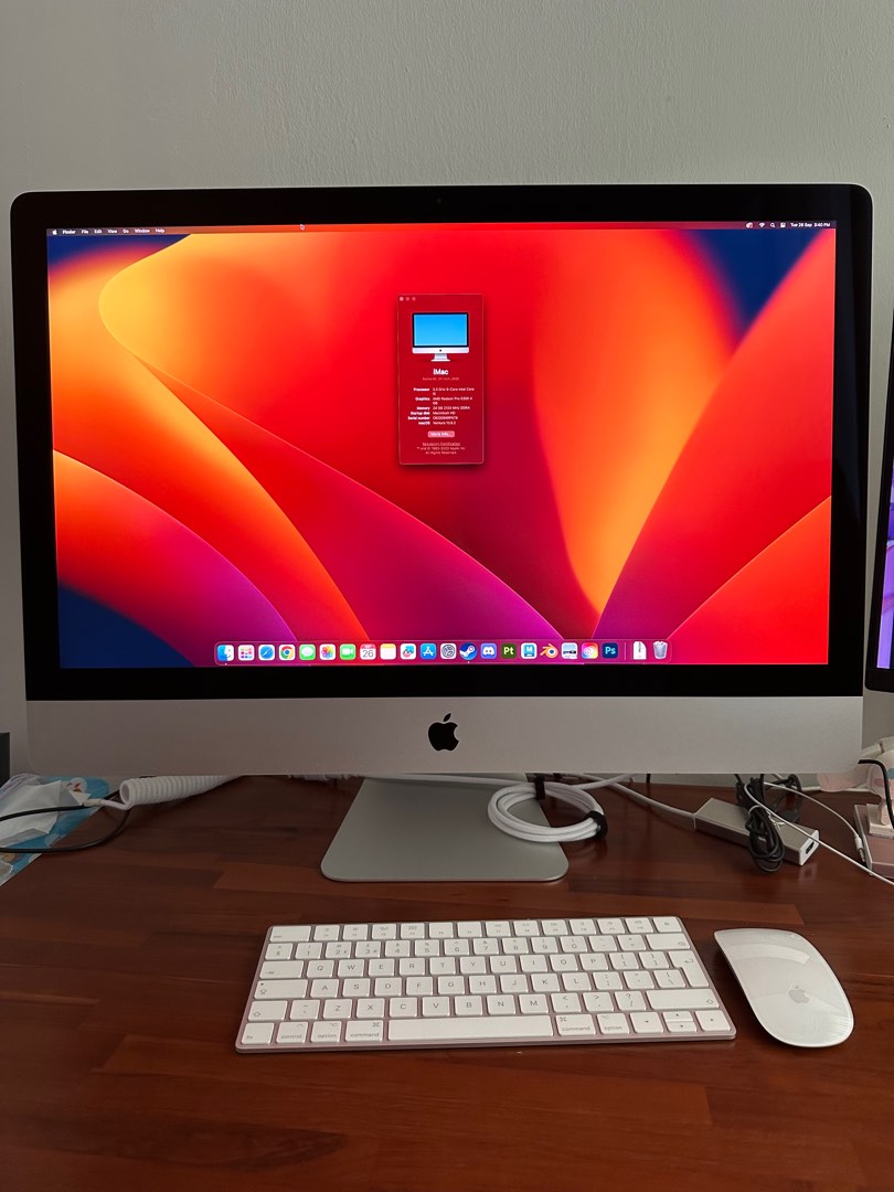 Apple iMac 27-inch Retina 5K (2020), Computers & Tech, Desktops on ...