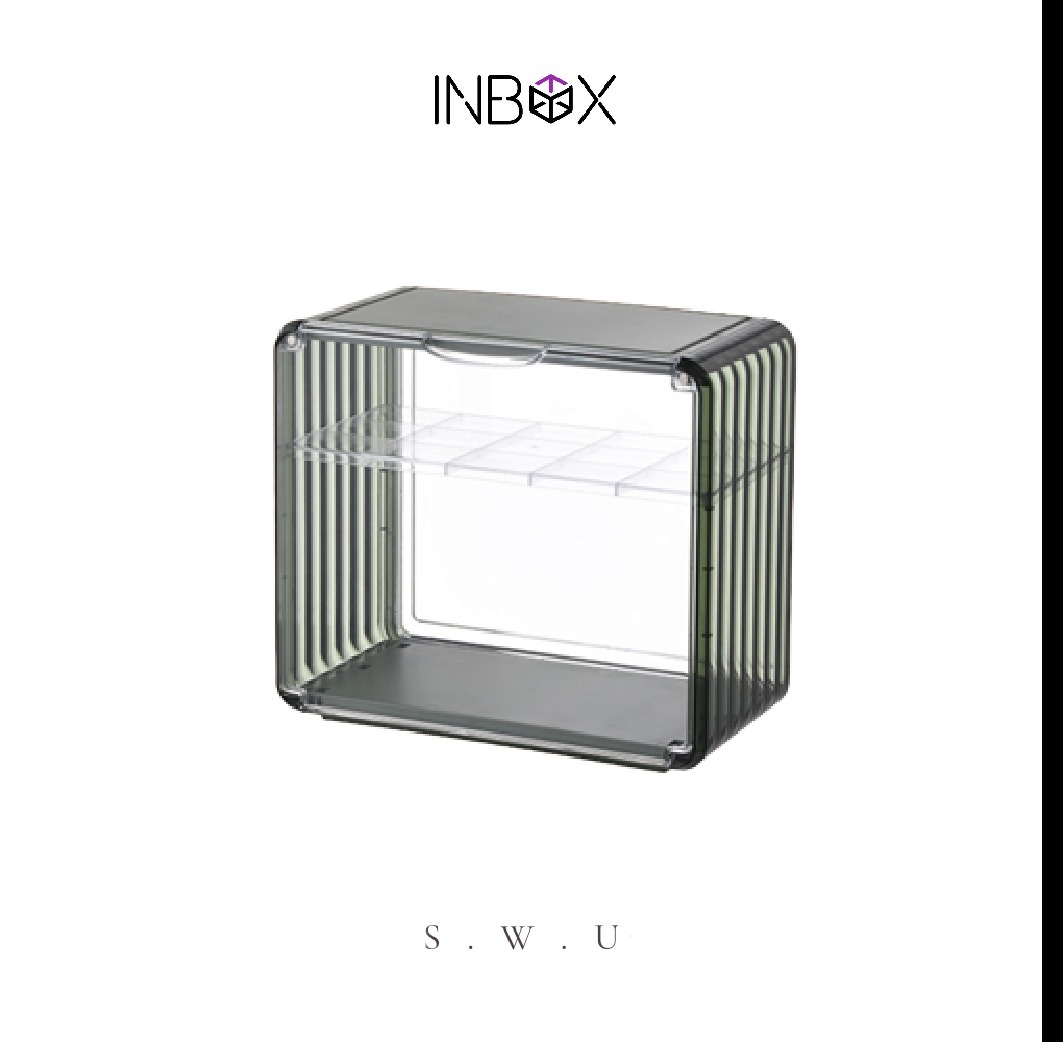 INBOX Garage Kit storage box acrylic transparent box Lego pop Mart ...