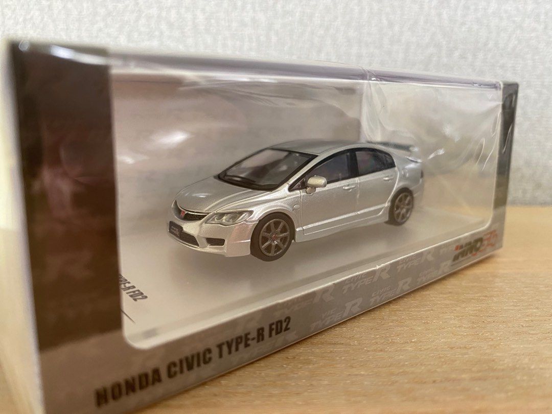 Inno64 Honda Civic FD2 Type R (FD2R) Silver, Hobbies & Toys, Toys ...