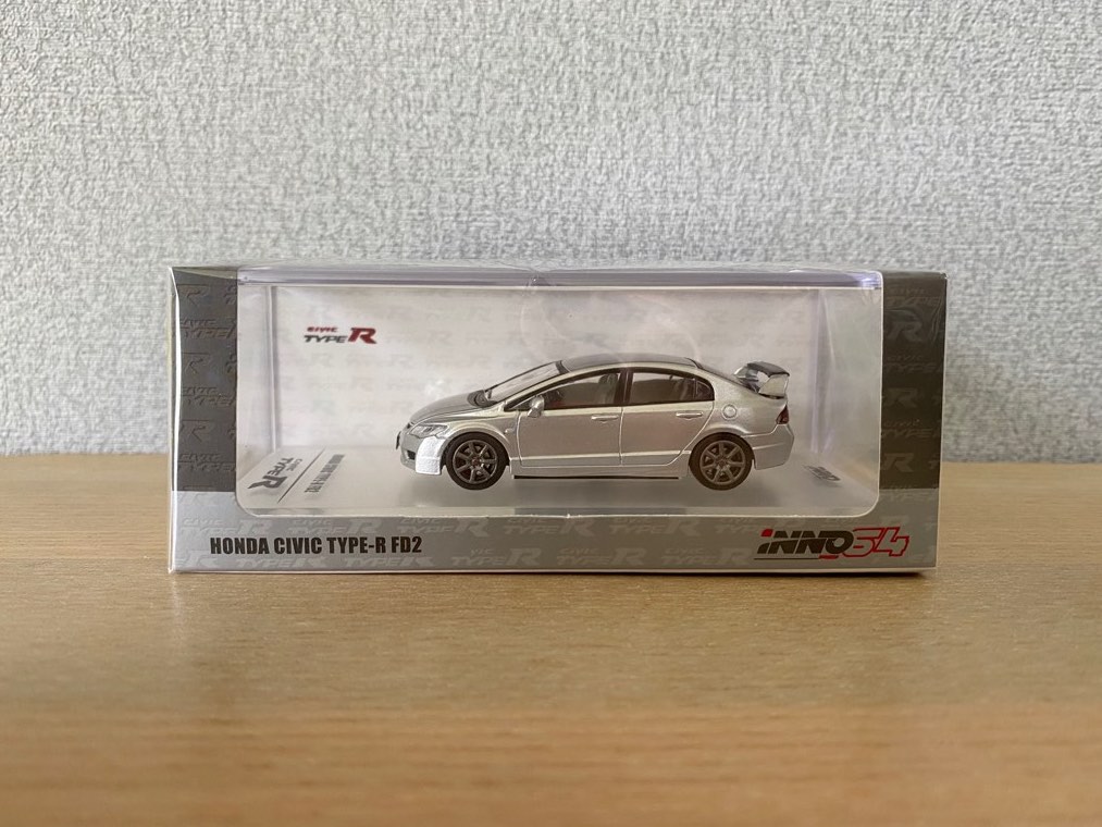 Inno64 Honda Civic FD2 Type R (FD2R) Silver, Hobbies & Toys, Toys ...