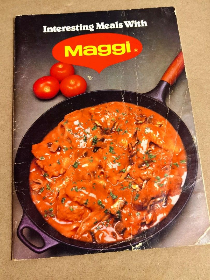 Interesting Meals With Maggi Recipe Cooking Book Buku Masakan Vintage ...