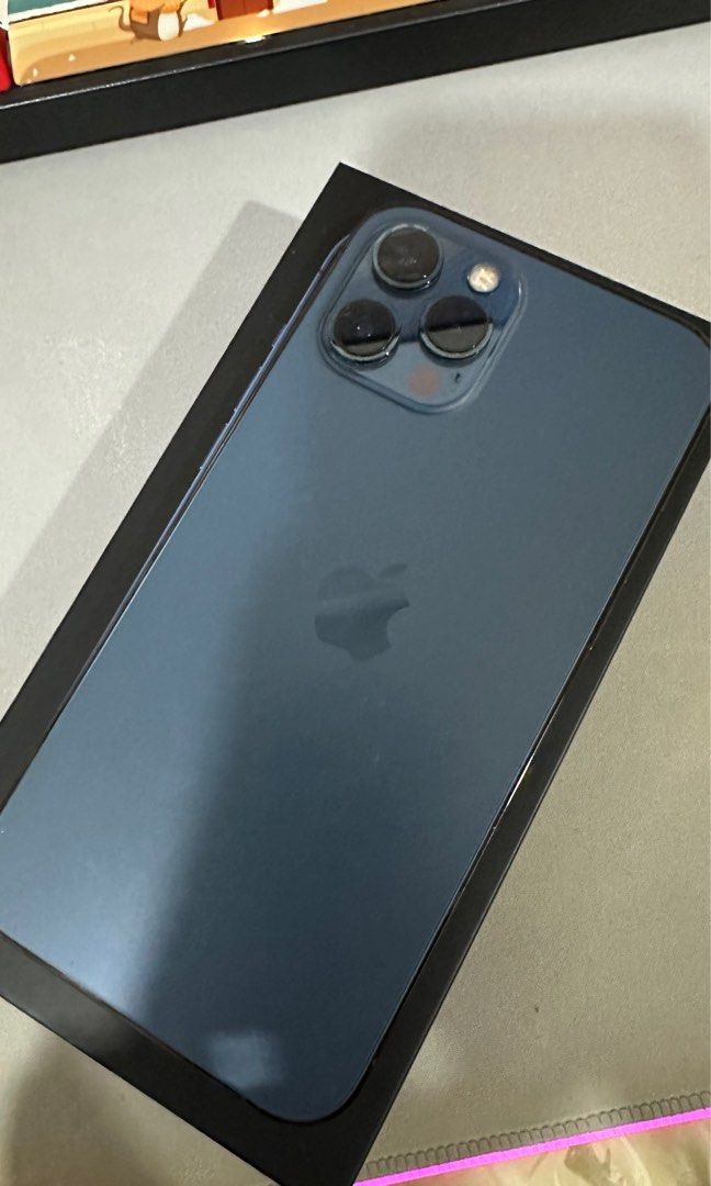 iPhone 12 Pro Max 256GB Pacific Blue, Mobile Phones & Gadgets, Mobile ...