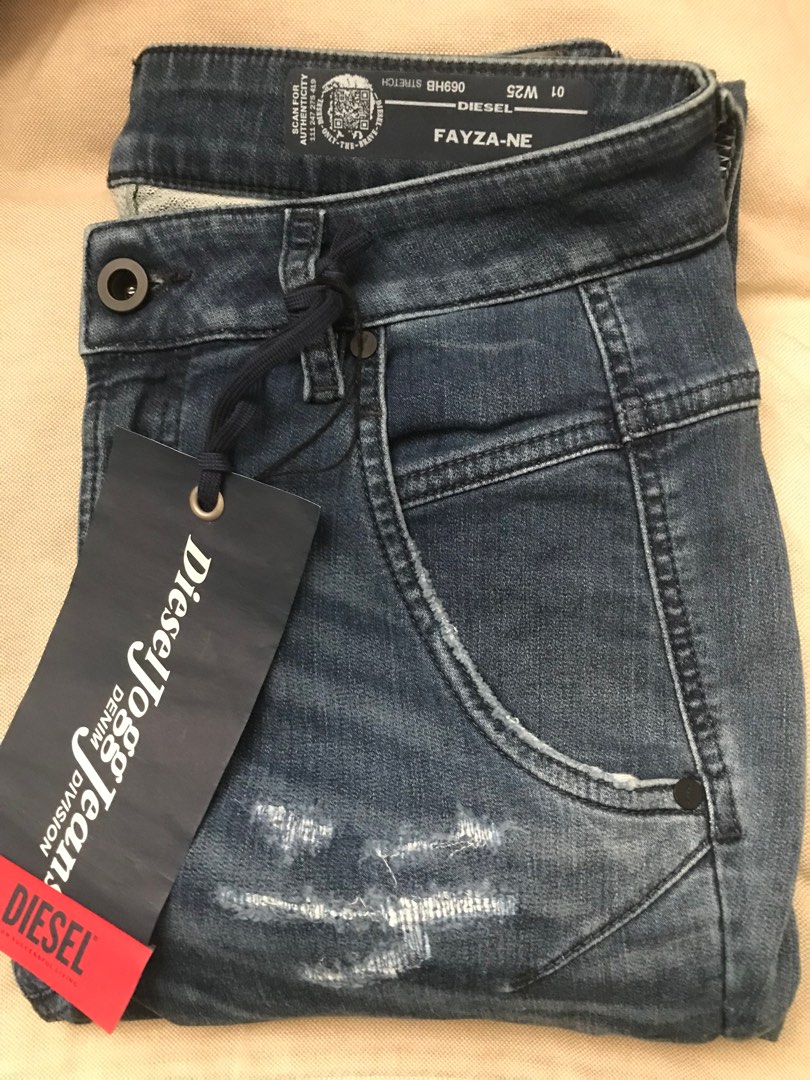 Diesel Jeans, Women's Fashion, Bottoms, Jeans & Leggings on Carousell