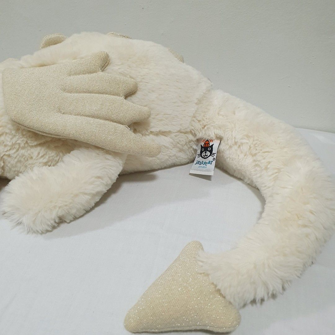 JELLYCAT Huge Snow Dragon BNWT, Hobbies & Toys, Toys & Games on Carousell