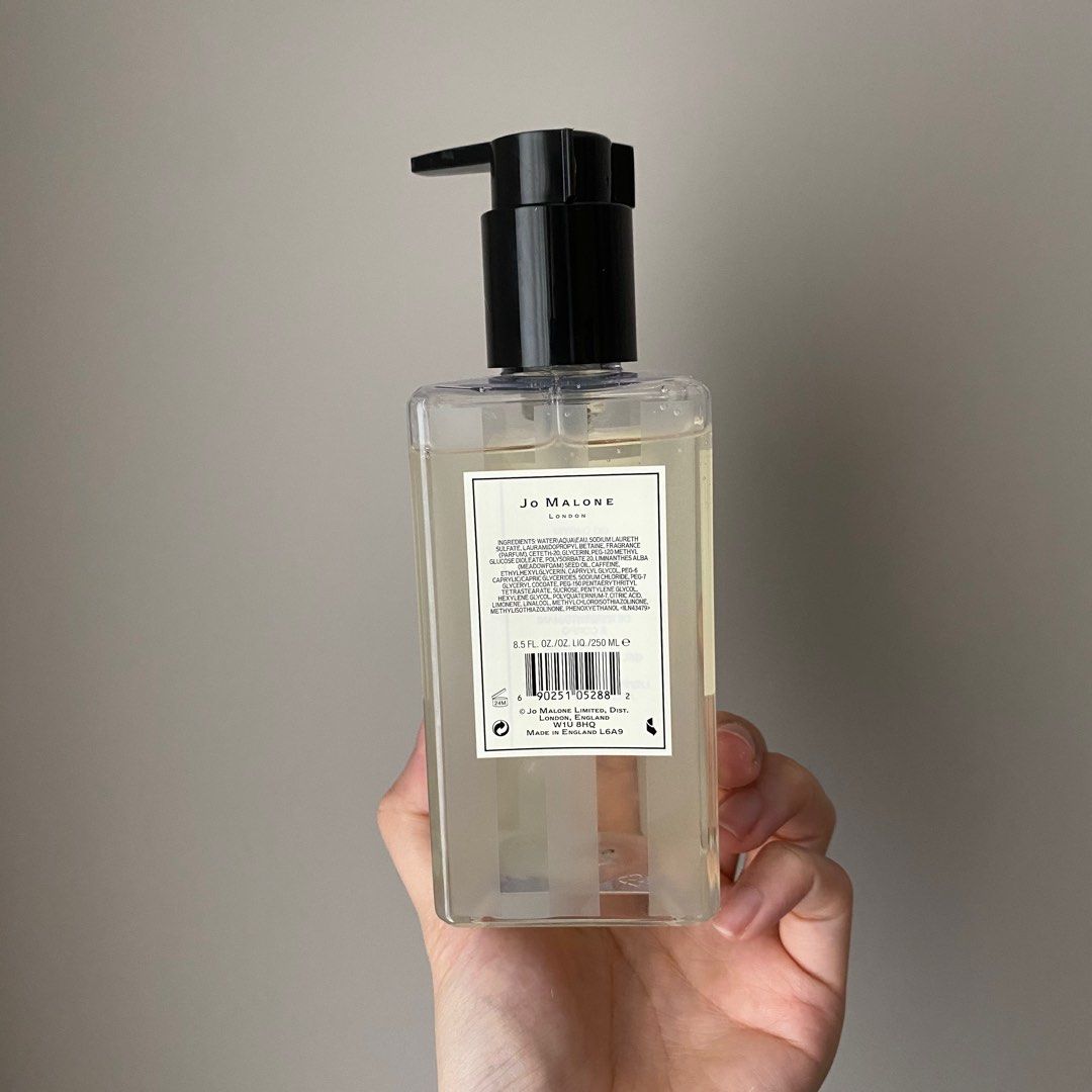 Jo Malone Hand and Body wash - Nectarine & Blossom Honey 250ml, Beauty ...