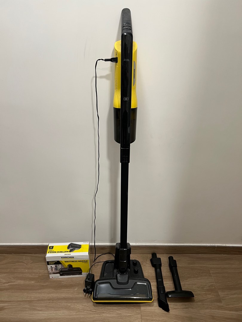 Karcher VC4i Cordless 直立式手提無線吸塵機, 家庭電器, 吸塵機 ＆ 家居清潔電器 - Carousell
