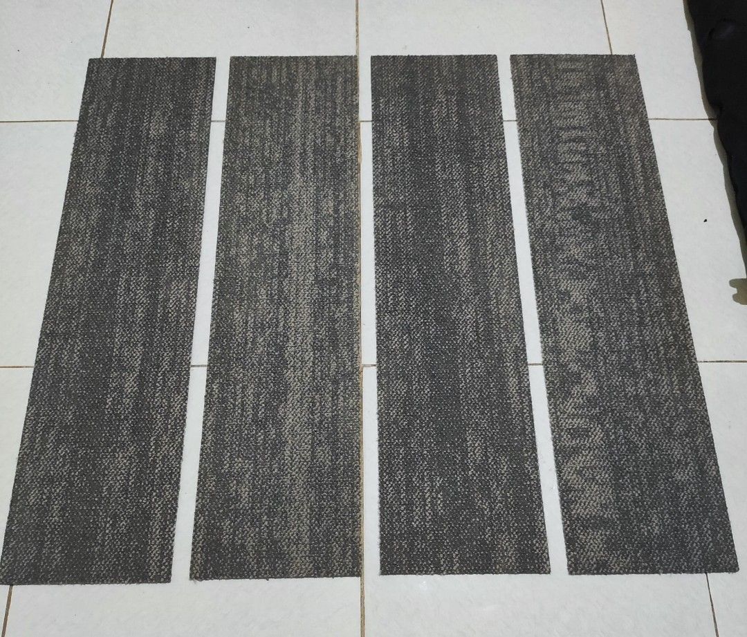 Karpet tile ex villa, Perabotan Rumah di Carousell