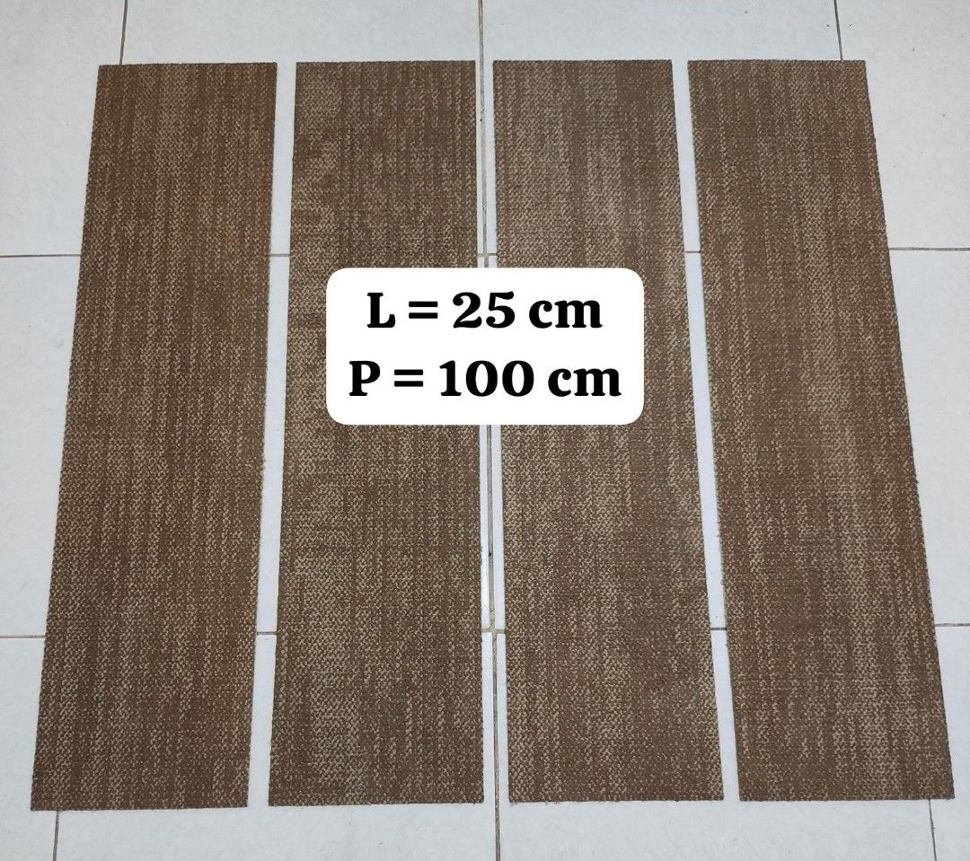 Karpet tile ex villa, Perabotan Rumah di Carousell