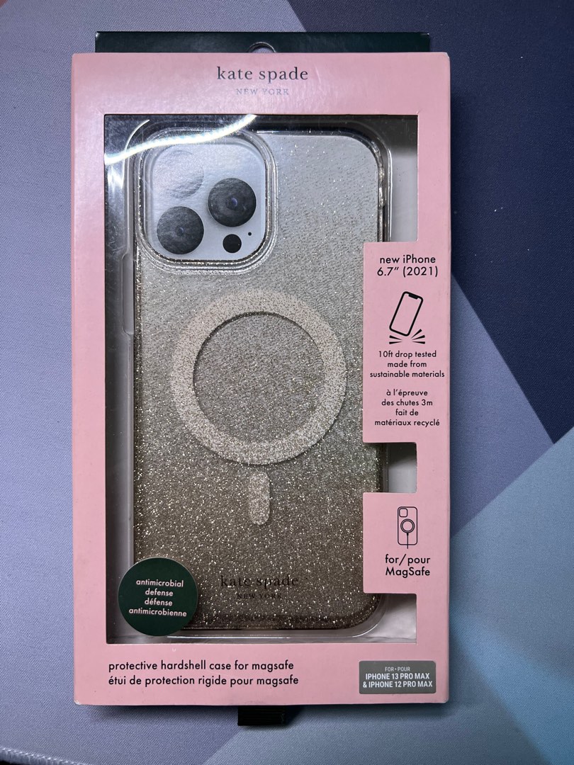 Kate Spade Champagne Ombre for Iphone 13 pro max casing, Mobile Phones ...