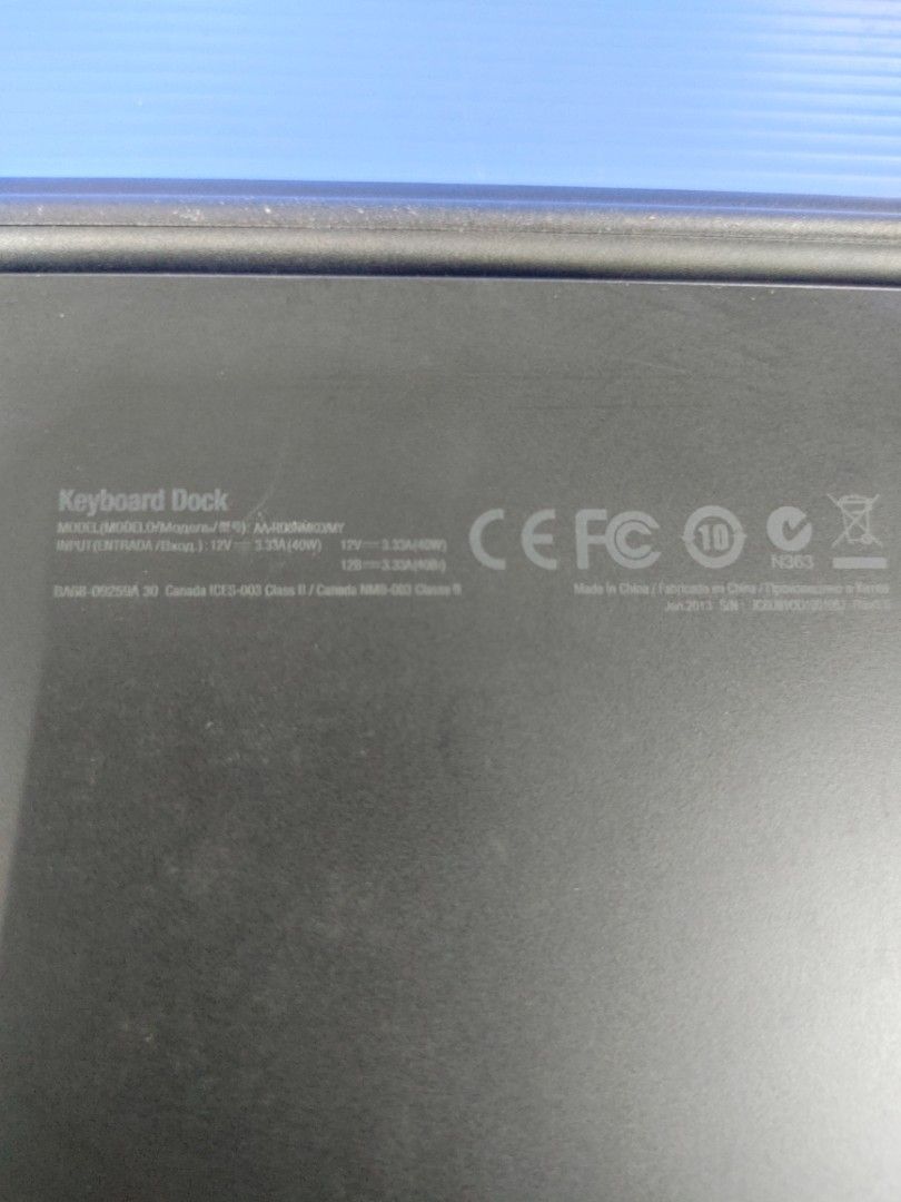 Keyboard Dock Station Clavier for Samsung ATIV Smart PC Pro, Computers ...