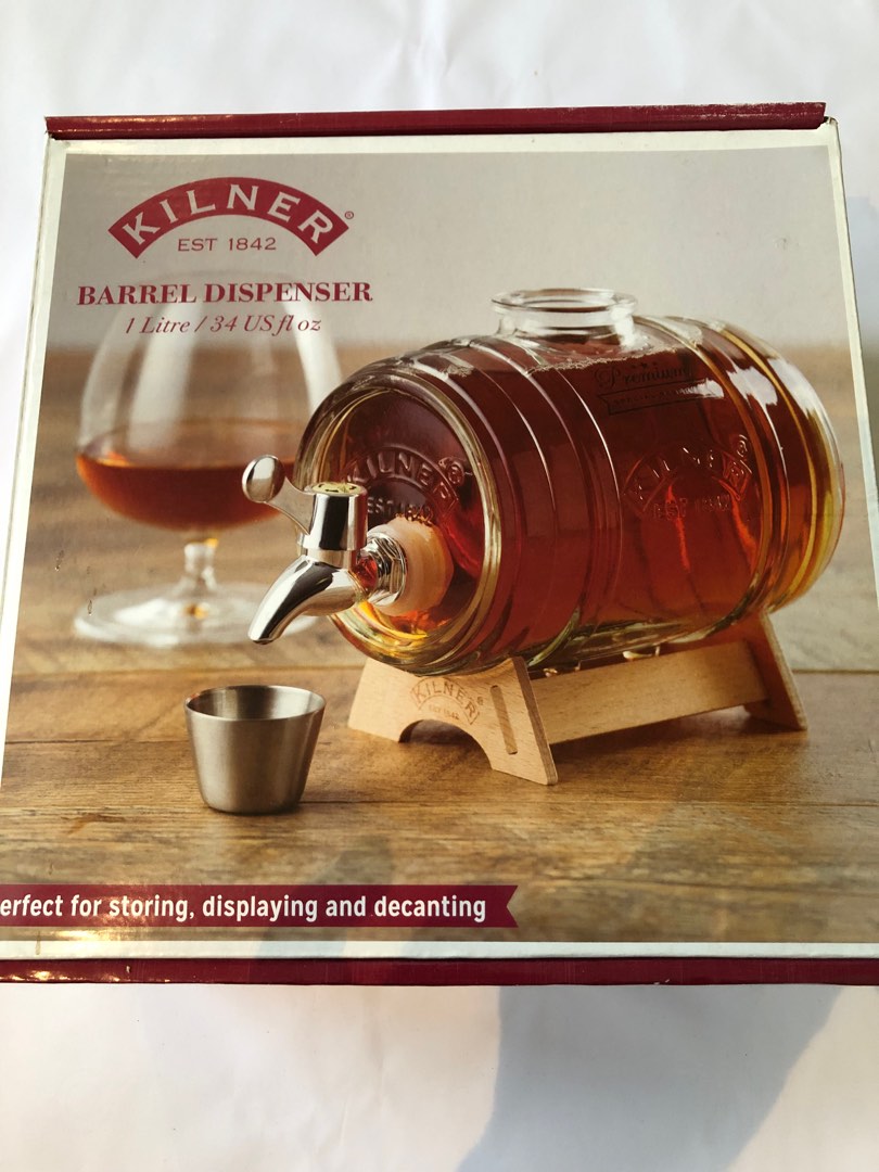 Kilner 1-litre Wine/ Drink Dispenser, Furniture & Home Living ...