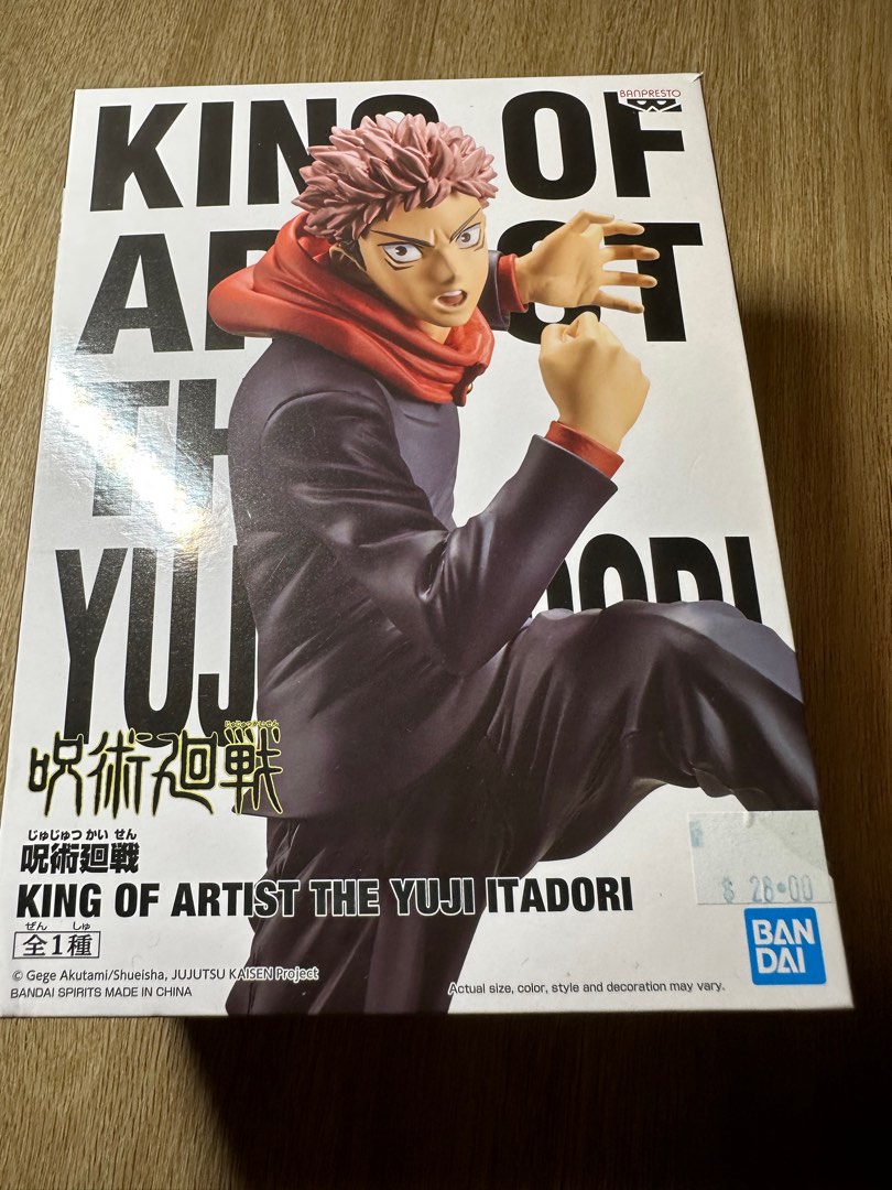King of Artist Yuji Itadori Figure | Jujutsu Kaisen, Hobbies & Toys ...